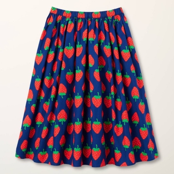 kate spade | Bottoms | Nwt Kate Spade Target Strawberry Print Midi ...
